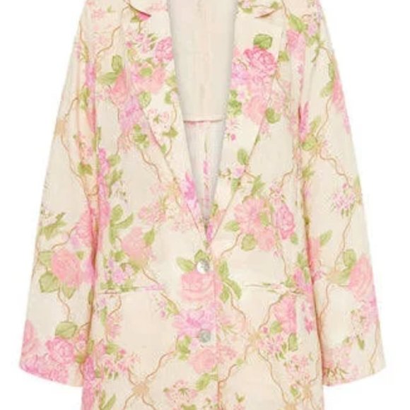 Spell | Jackets & Coats | Spell The Gypsy Rose Garden Blazer | Poshmark
